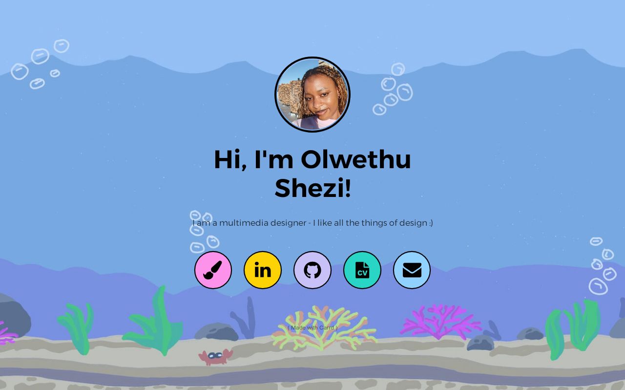 Olwethu Shezi's Portfolio